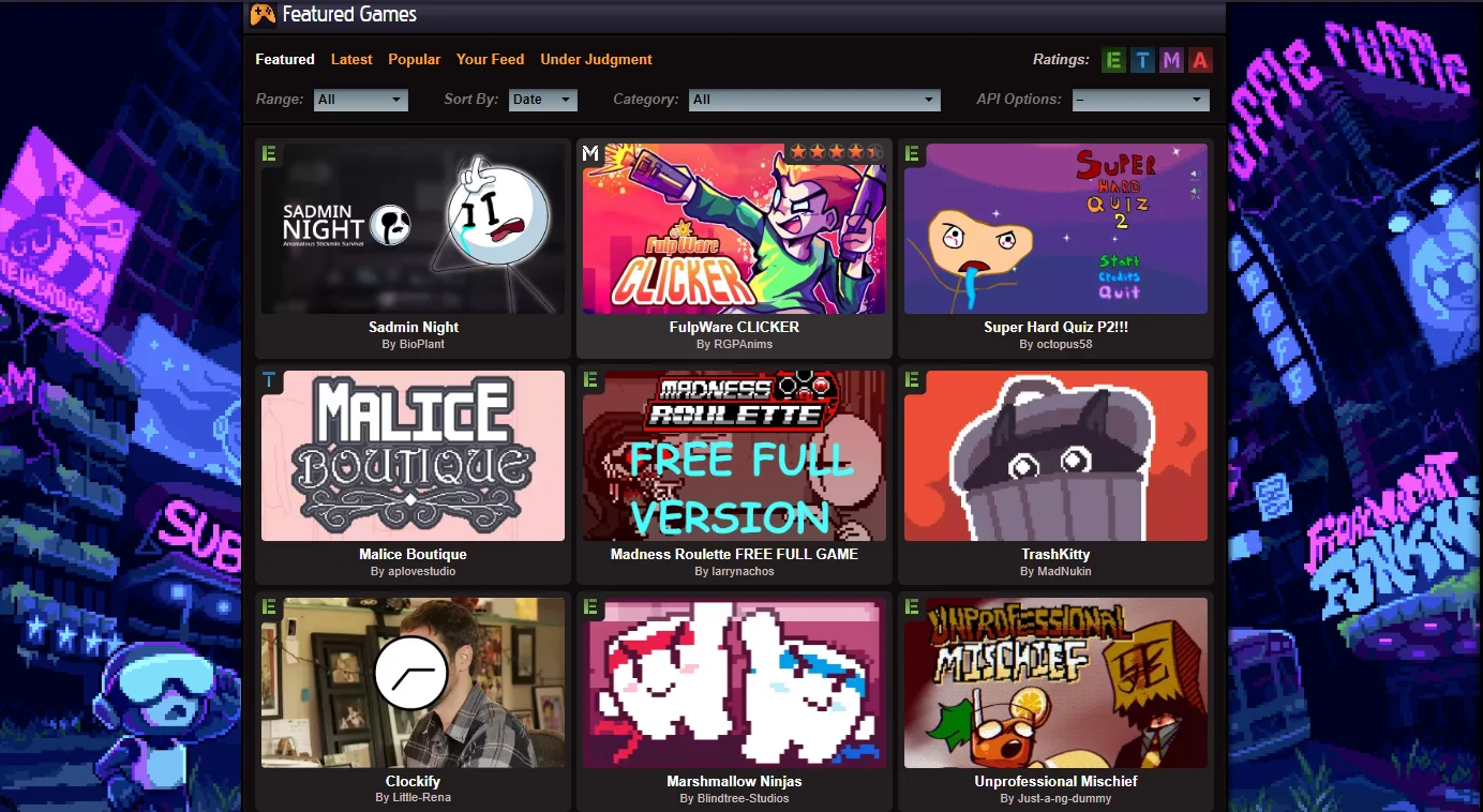 当年那些Flash游戏门户网站，现在怎么样了？（Newgrounds 上） | 机核 GCORES