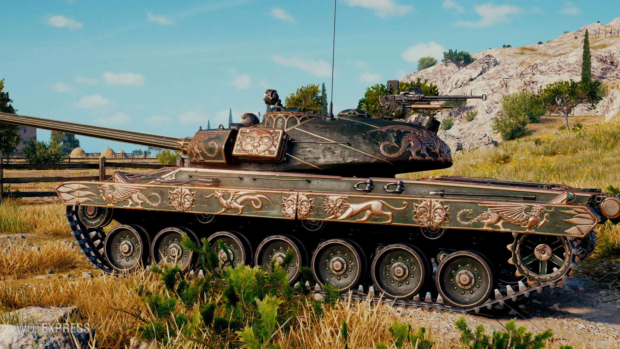 坦克世界公布的全新10级重型坦克 VZ55“哥特战士”的3D高清建模照。 实际上这就是VZ55换皮。... | 机组 | 机核 GCORES