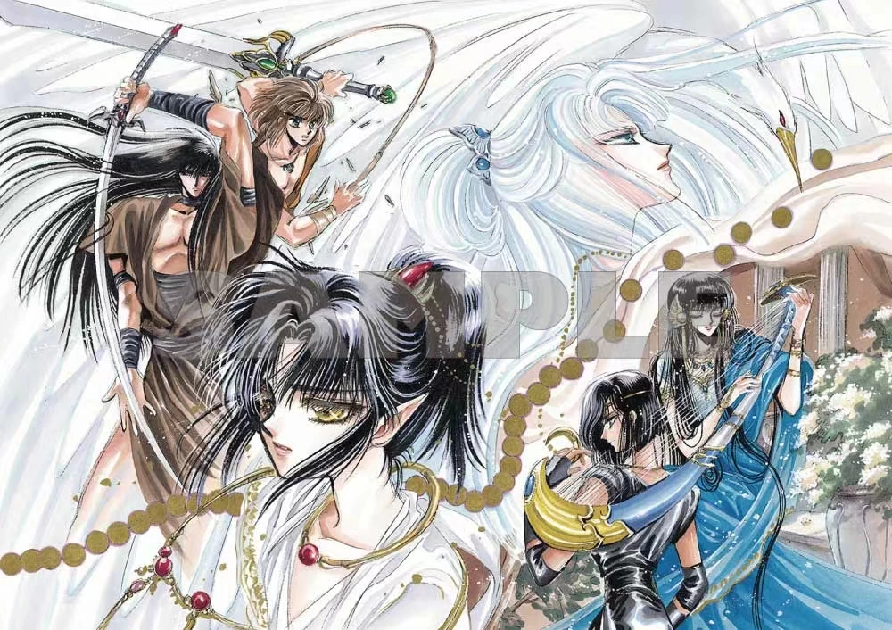 CLAMP作品複製原画32枚セット第2弾6/1预订开始 | 机核 GCORES