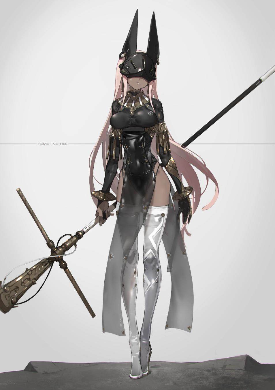 neco《FALSLANDER》插画角色将推出 figma，长枪首发 | 机核 GCORES