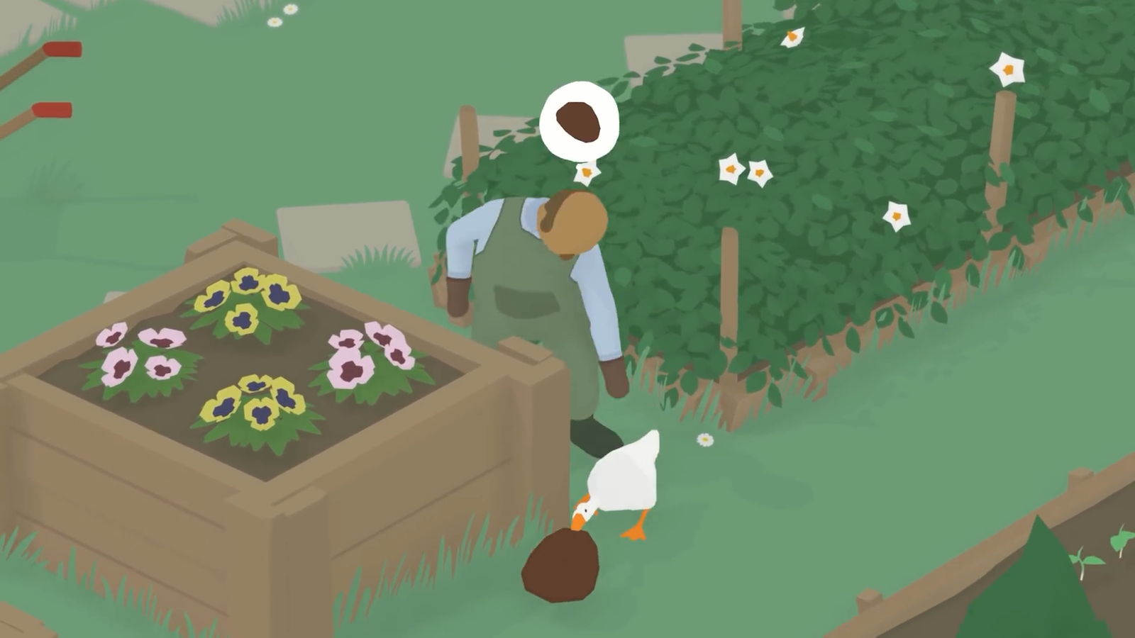 我好想打这只鹅！鹅模拟器《Untitled Goose Game》十分钟试玩录像 | 机核 GCORES