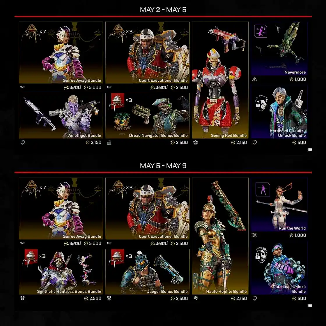 《Apex英雄》隐密收藏活动将于4月25日开启，限时死斗“死眼”同步实装 | 机核 GCORES