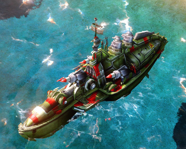 海上堡垒：盘点一下《红色警戒》系列里的巡洋舰 | 机核 GCORES