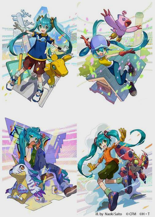 初音联动《数码宝贝》，翻唱曲《Butter-Fly～初音ミクVersion～》MV公开 | 机核 GCORES