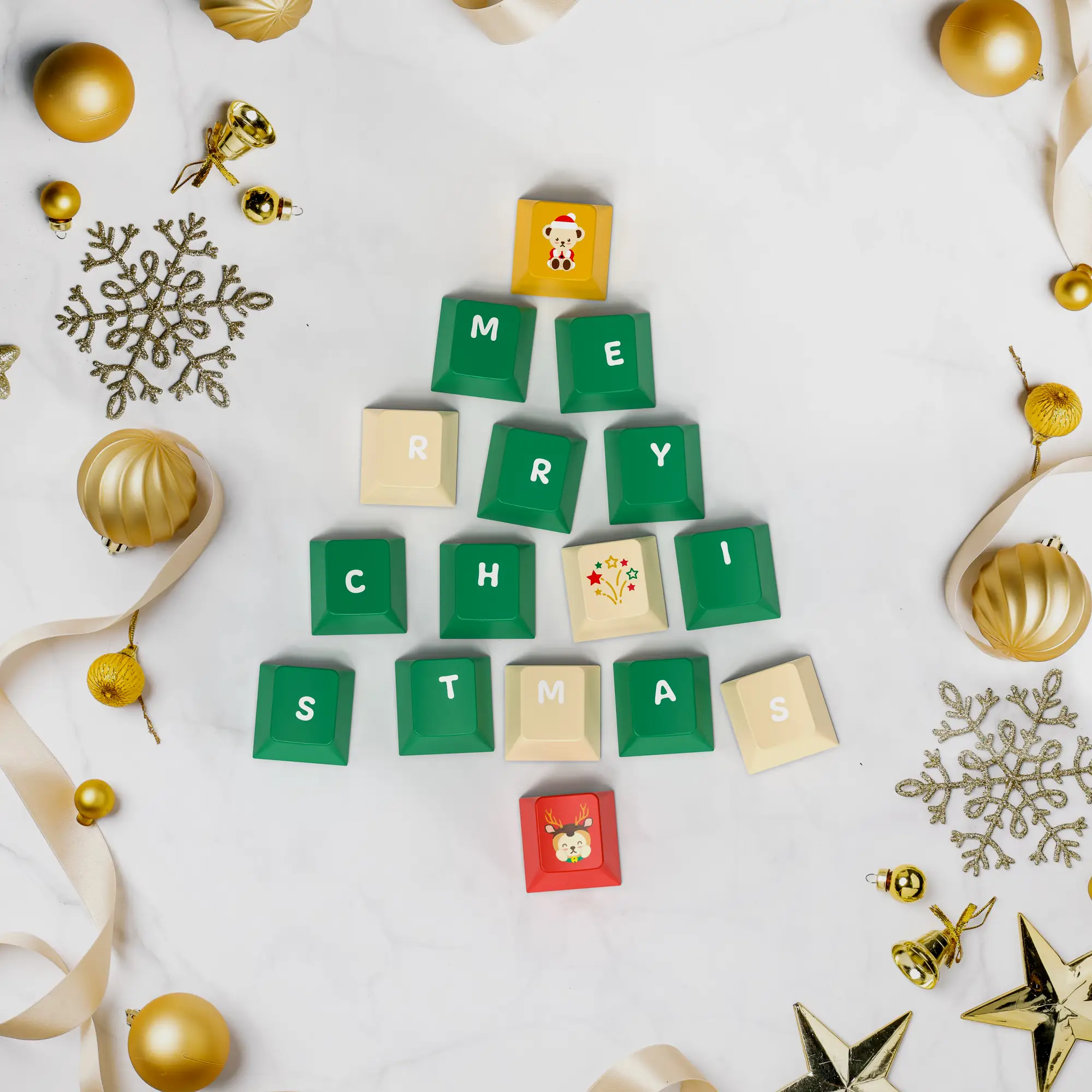 键盘键帽大盘点丨节日篇：Merry Christmas | 机核 GCORES