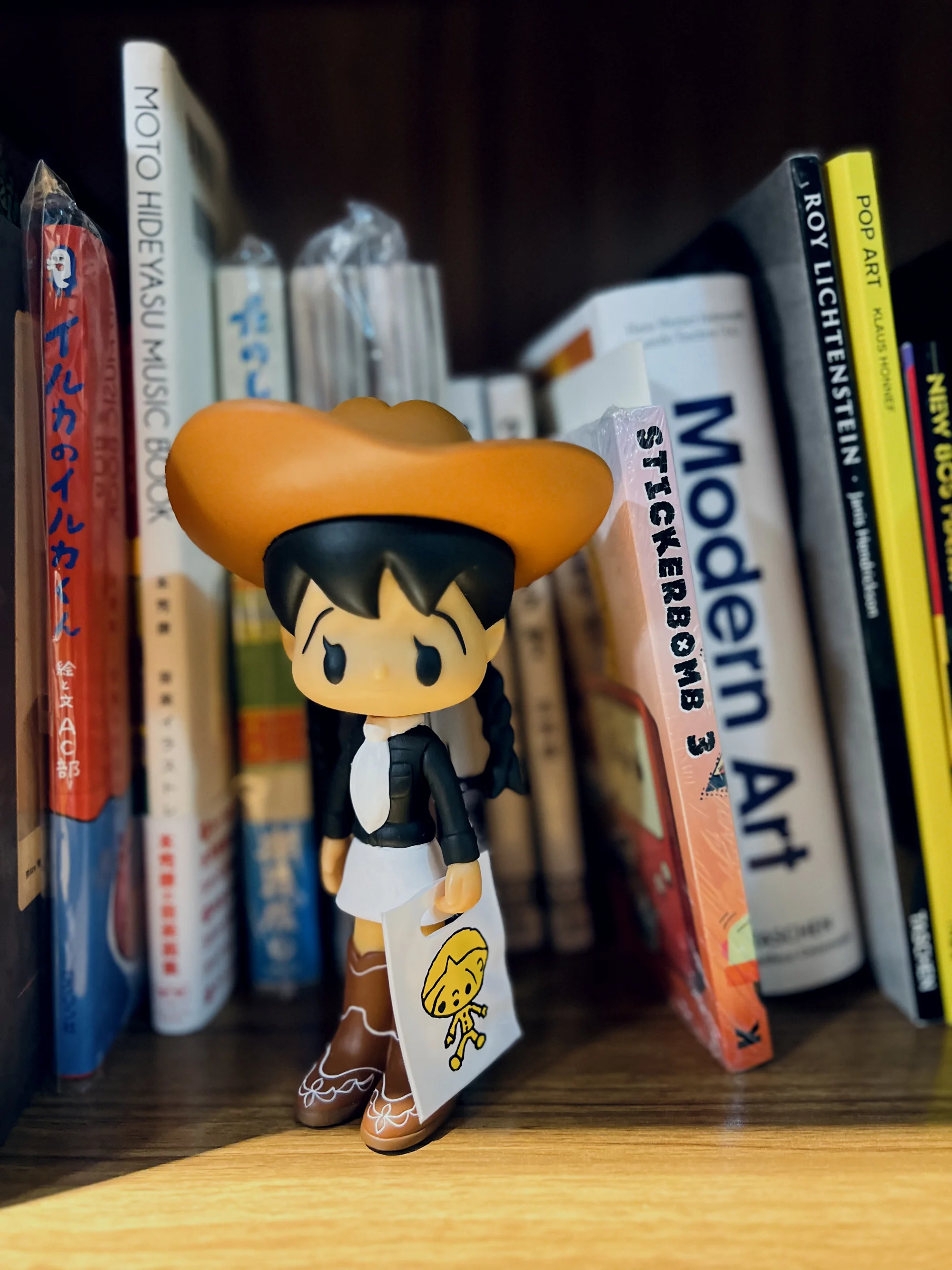 本秀康的RecoSuke 25周年纪念版“黑胶唱机牛仔小子”🎵🤠到了很久一直没有机会摆出来，昨天... | 机组 | 机核 GCORES