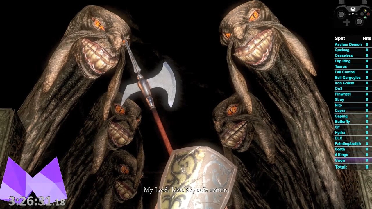 SquillaKilla 达成世界首次《黑暗之魂 复刻版》无伤击杀全 Boss 挑战 | 机核 GCORES