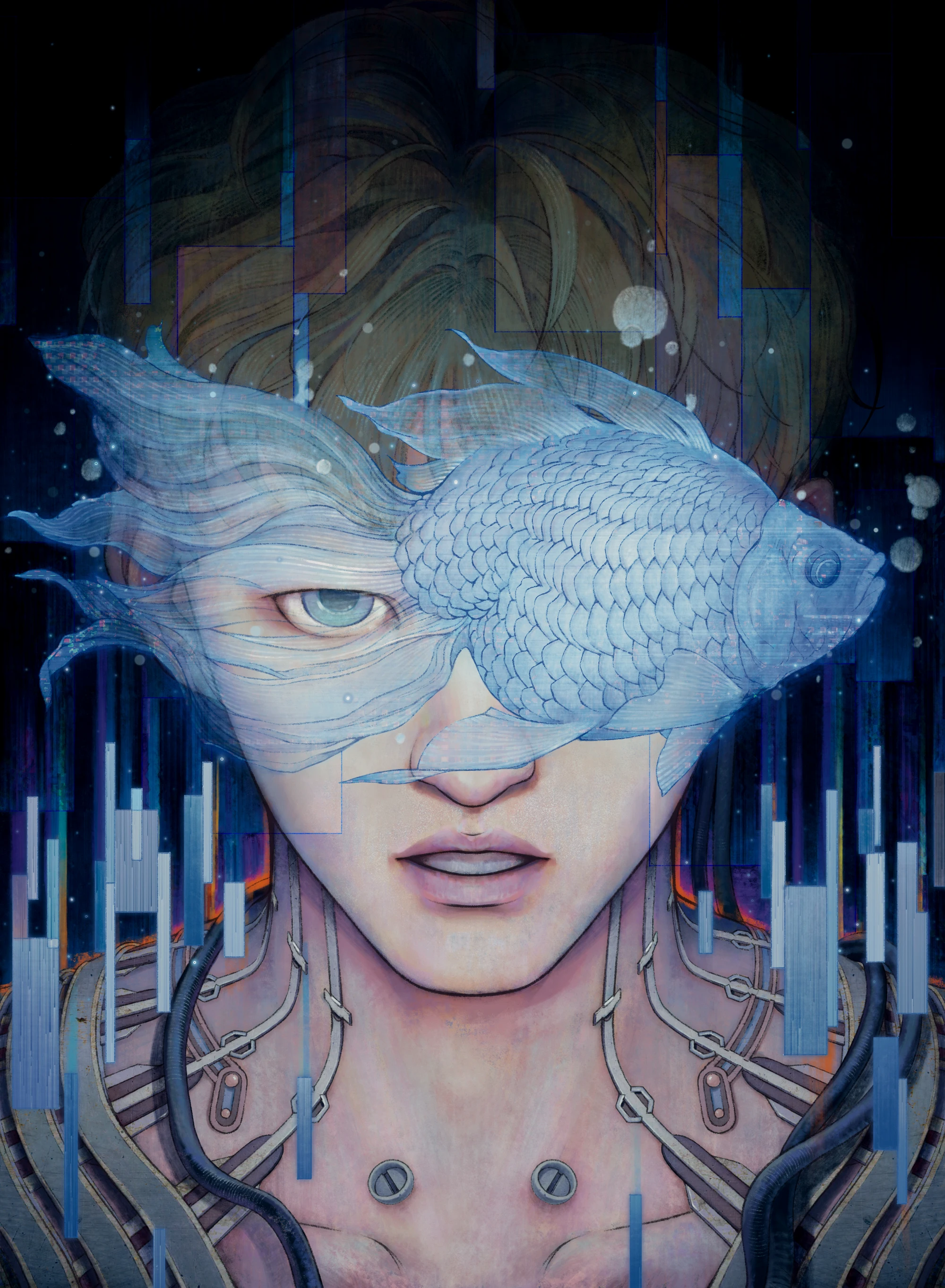 22年6月画的一张小说封面，最近样书到了，竟然印歪了😅… | 机组 | 机核 GCORES