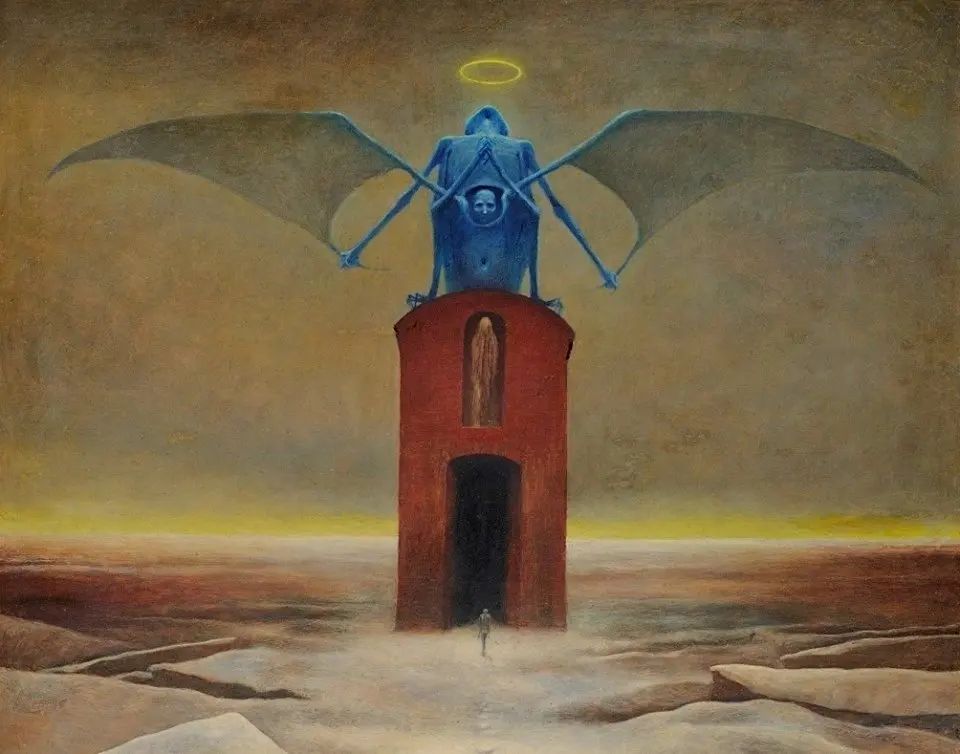 济斯瓦夫·贝克辛斯基，噩梦的画家 | 机核 GCORES